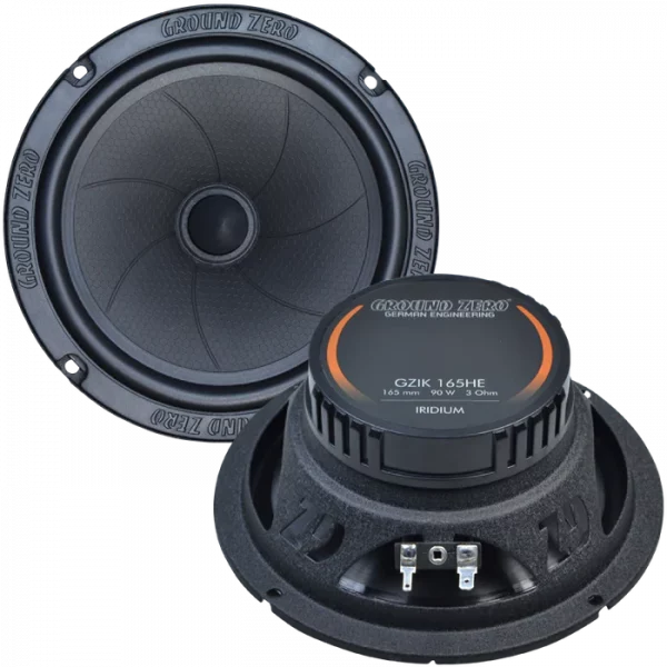 GZIC 165.2HE – 6.5″ 2 Way Component Speaker System – SJConcepts