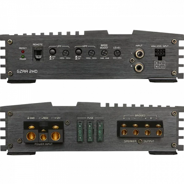 GZRA 2HD -Radioactive 2 Channel Amplifier – SJConcepts