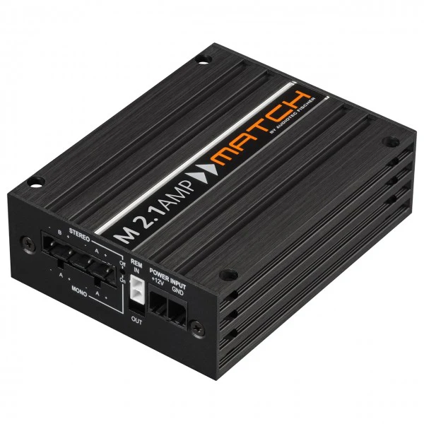 MATCH M 2.1AMP – 1/2 Channel Micro Amplifier – SJConcepts
